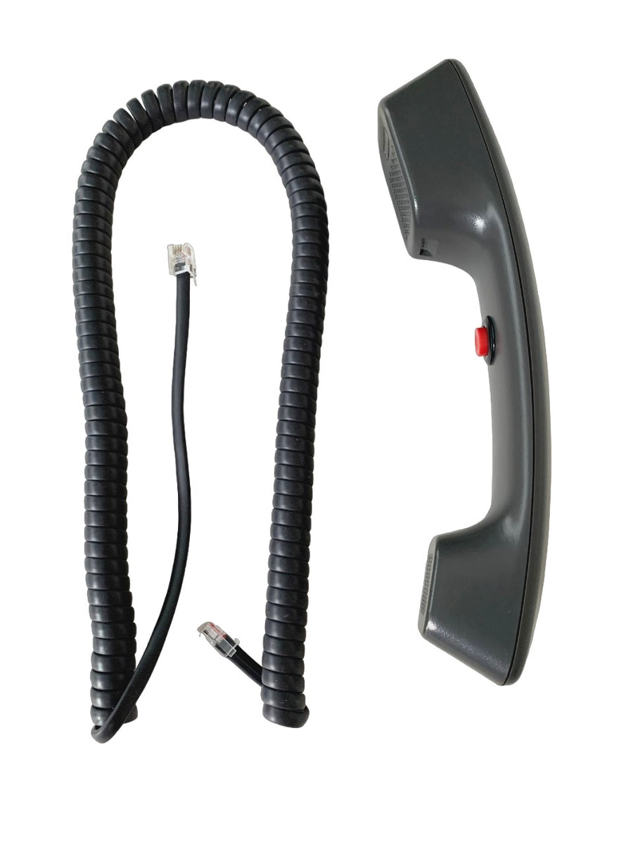 NEW Push To Talk PTT Handset with Curly Cord for Cisco 7800 & 8800 Ser ...
