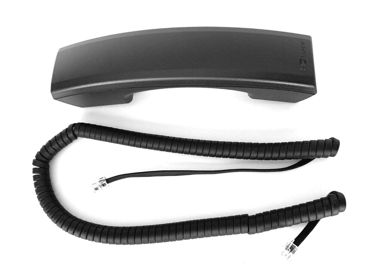 HD Voice Handset with Curly Cord for Polycom CCX 400 / 500 / 600 / 700 ...