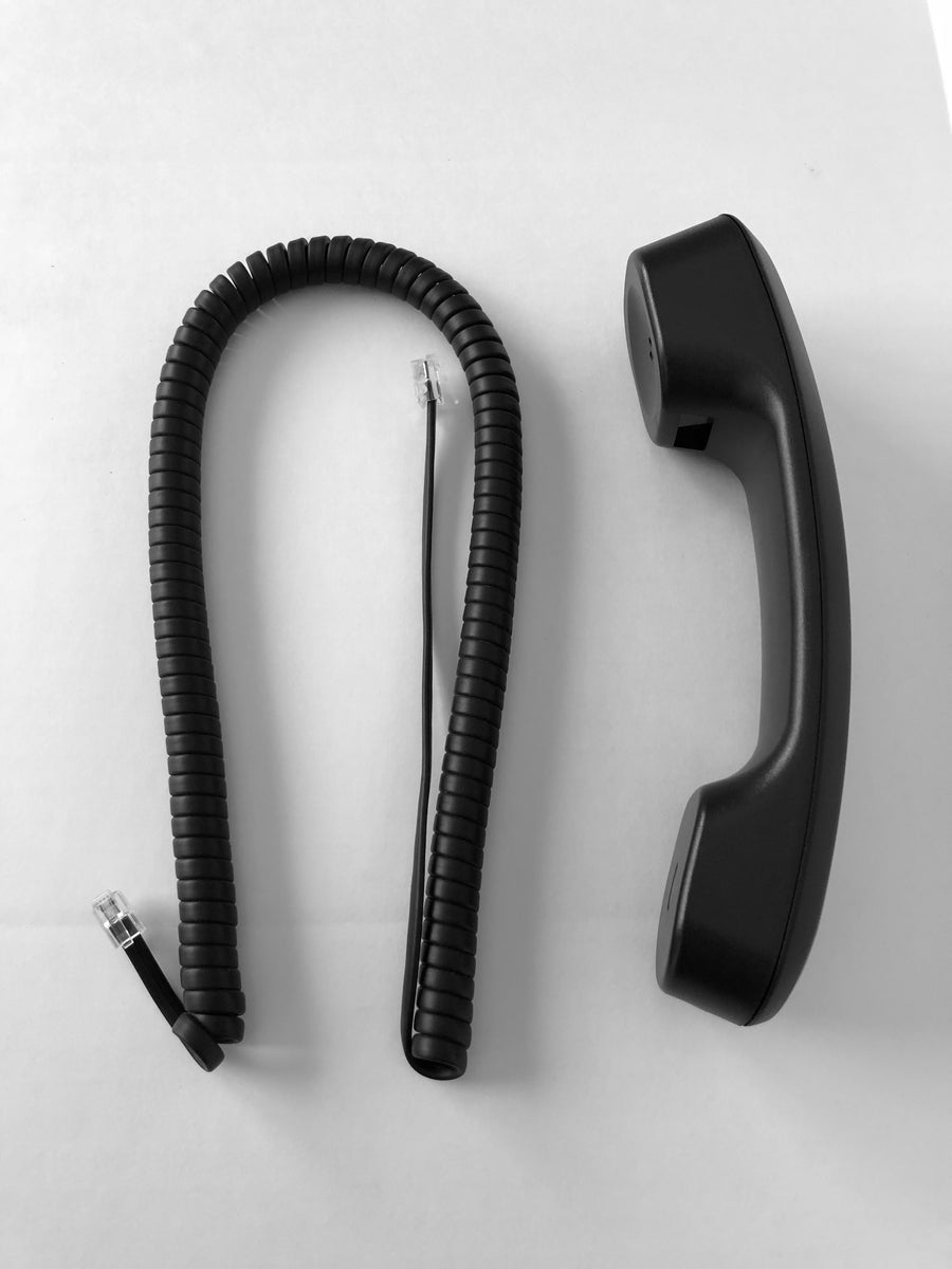 Handset w/ Curly Cord for Panasonic KX-DT500 and KX-NT500 Series IP an ...